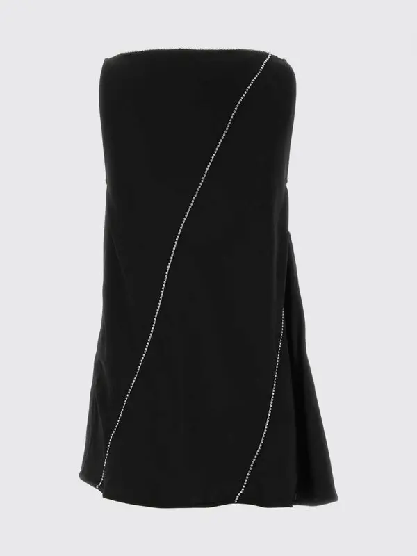 JIL SANDER Viscose Top - Black