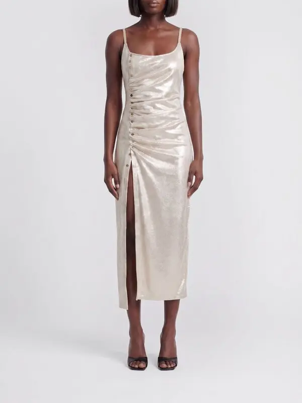Rabanne Viscose Blend Midi Dress
