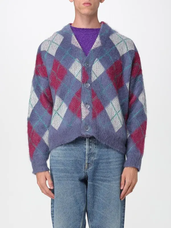 BONSAI Argyle Cardigan