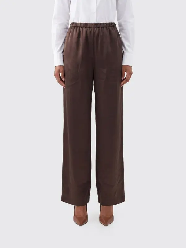 FERRAGAMO Palazzo Pants - Coffee