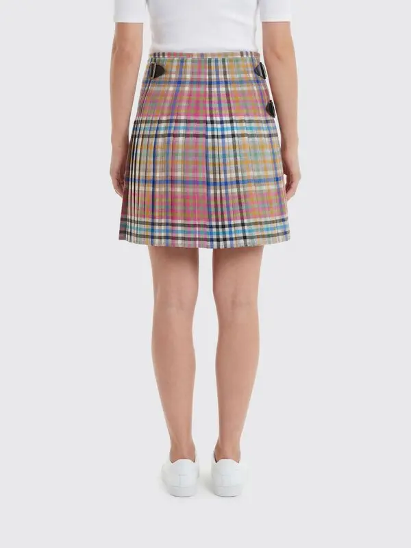 VIVIENNE WESTWOOD Tartan Wool Mini Skirt