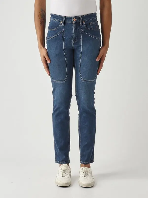JECKERSON Slim Fit Stretch Denim Jeans - Blue