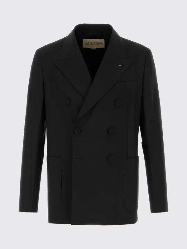 Valentino Garavani Virgin Wool Double Breasted Blazer