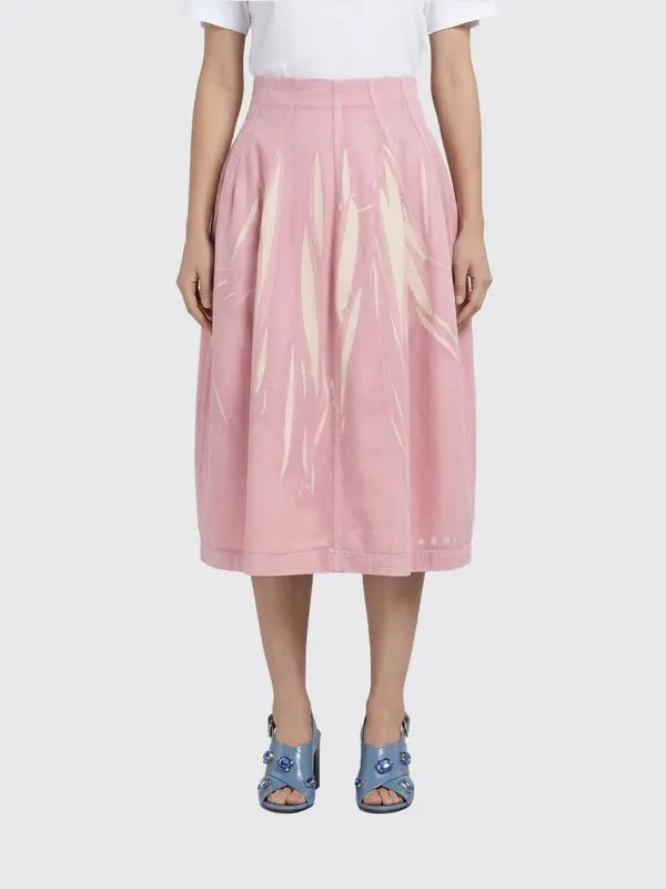 Marni Balloon Denim Skirt
