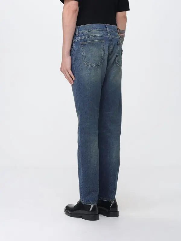 Dolce & Gabbana Cotton Denim Slim Fit Jeans