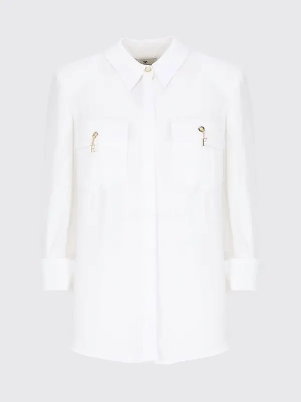 Elisabetta Franchi Shirt With Pocket Detail