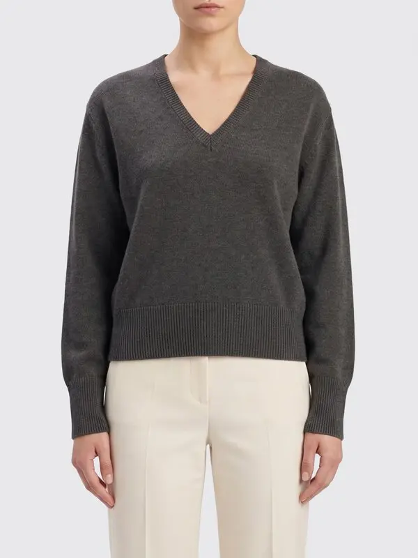 SA SU PHI Pure Cashmere V-neck Sweater