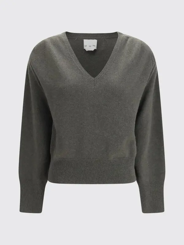 SA SU PHI Pure Cashmere V-neck Sweater