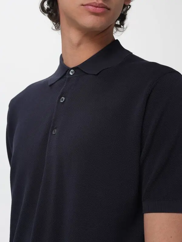 Aspesi Cotton Polo Shirt - Blue