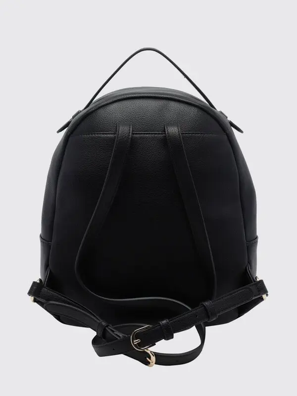 Liu Jo Polyester Backpack With Metallic Logo And Adjustable Shoulder Straps