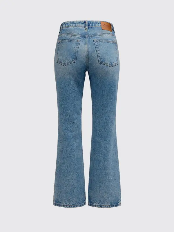 GANNI Cotton Flared Jeans