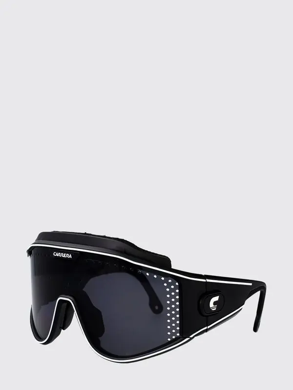 Carrera Eyewear Polyamide Shield Sunglasses With Contrast Logo - Black