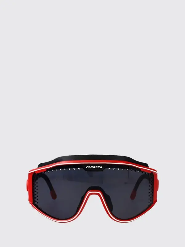 Carrera Eyewear Polyamide Shield Sunglasses With Contrast Logo - Red