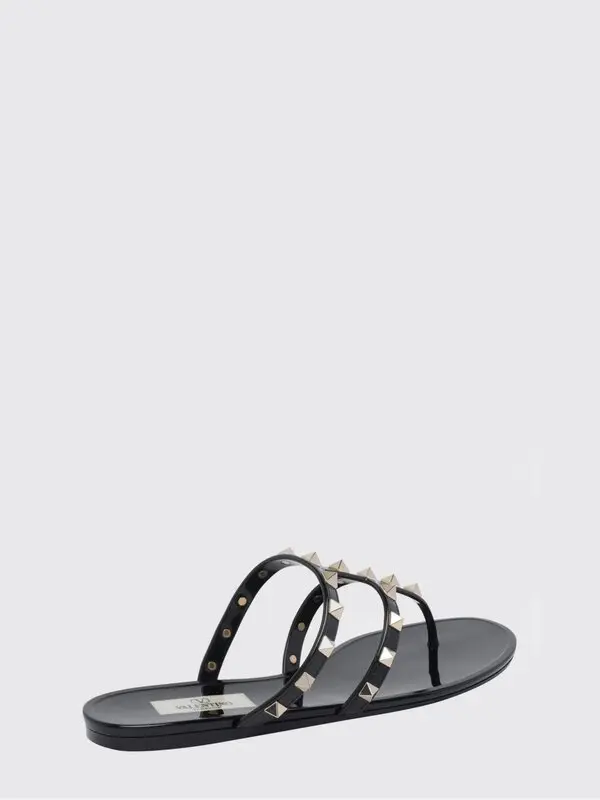 Valentino Garavani Rockstud Rubber Flip-flop Sandals