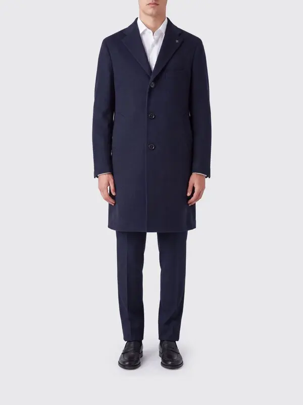 Tagliatore Single-breasted Coat - Grey