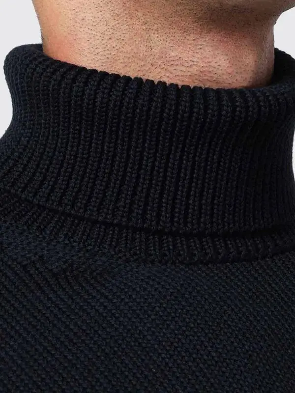ROBERTO COLLINA Ribbed Turtleneck Jumper