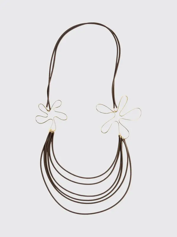 Liviana Conti Multistrand Necklace - Brown