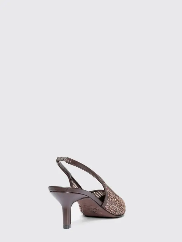 Brunello Cucinelli Slingback Pumps - Dark