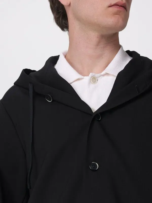 Barena Venezia Virgin Wool Hooded Jacket