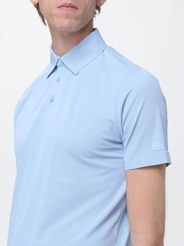 HESKIMO Nylon Polo Shirt - Sky Blue
