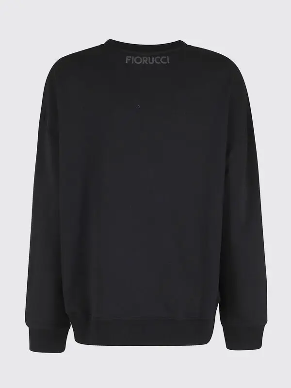 Fiorucci Printed Cotton Crew Neck Sweatshirt
