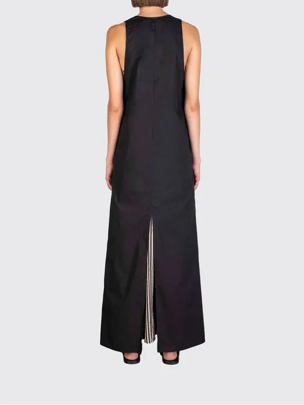ALYSI Long Viscose And Silk Blend Dress