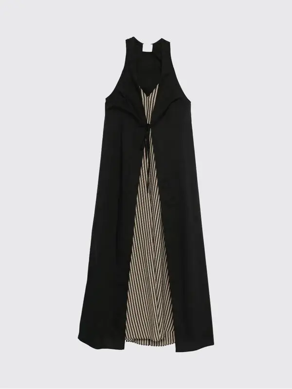 ALYSI Long Viscose And Silk Blend Dress