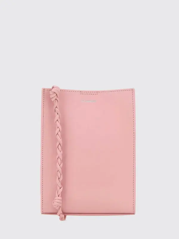 JIL SANDER Tangle Calf Leather Shoulder Bag By - Pink