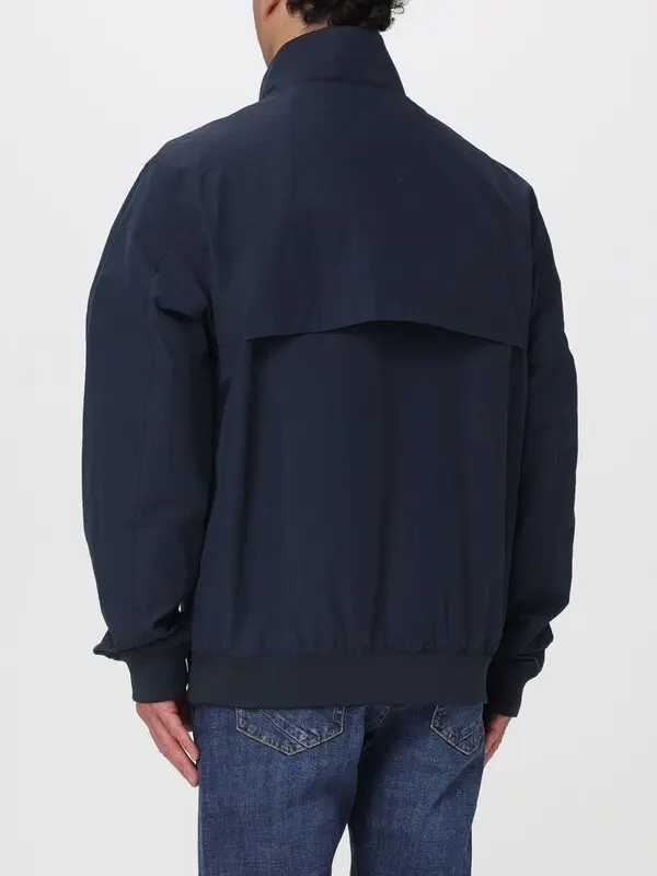 K-WAY Arsene Reversible Cotton Bomber Jacket - Blue 1