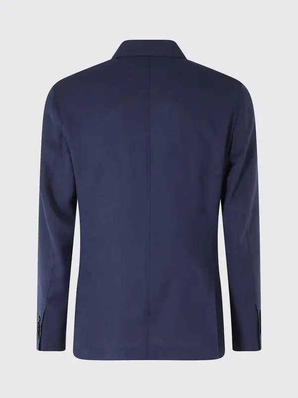 SANTANIELLO Viscose Double Breasted Blazer