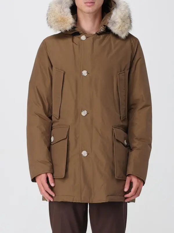 Woolrich Parka With Fur Trimmed Hood