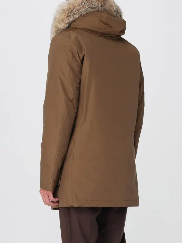 Woolrich Parka With Fur Trimmed Hood
