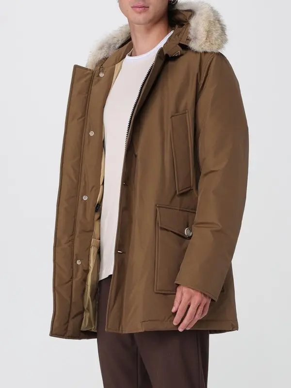 Woolrich Parka With Fur Trimmed Hood