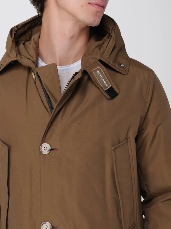 Woolrich Parka With Fur Trimmed Hood