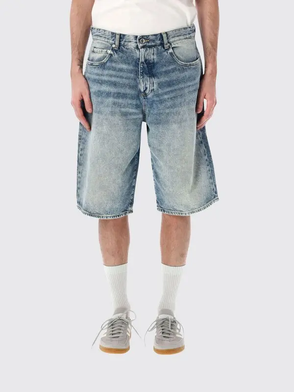 ICON DENIM LOS ANGELES Cotton Denim Shorts