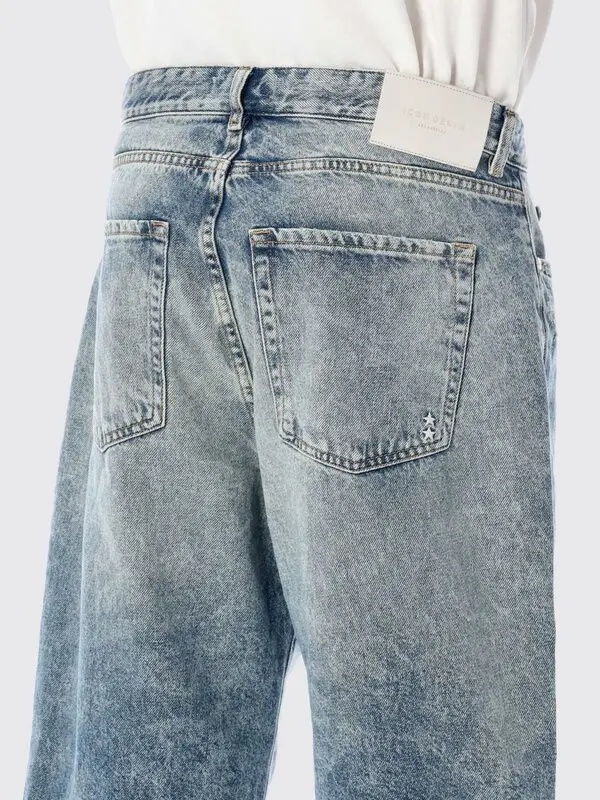 ICON DENIM LOS ANGELES Cotton Denim Shorts