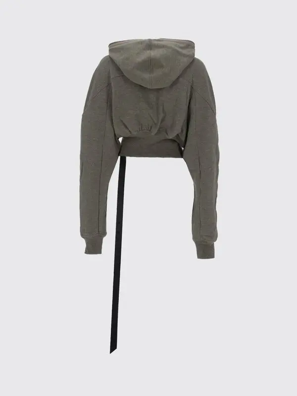 Rick Owens Cotton Crop Sweatshirt