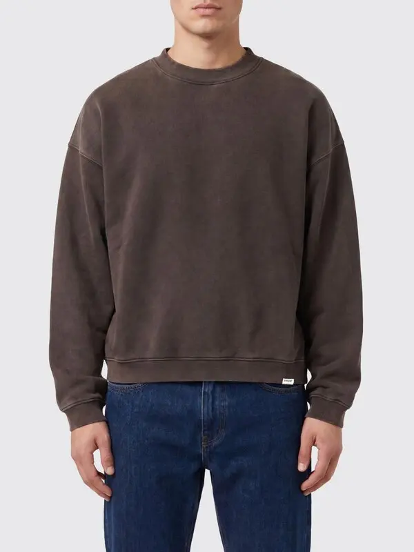 REPRESENT Cotton Crewneck Sweatshirt With Applied Logo
