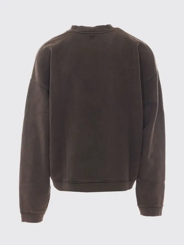 REPRESENT Cotton Crewneck Sweatshirt With Applied Logo