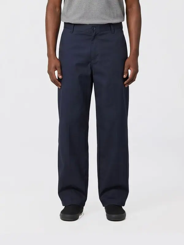 Carhartt Work In Progress Cotton Blend Wide Leg Trousers