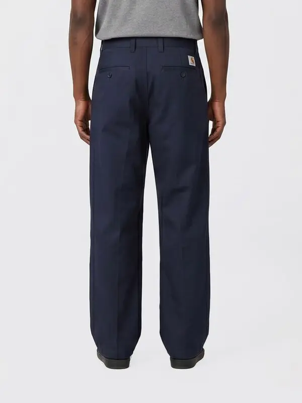 Carhartt Work In Progress Cotton Blend Wide Leg Trousers