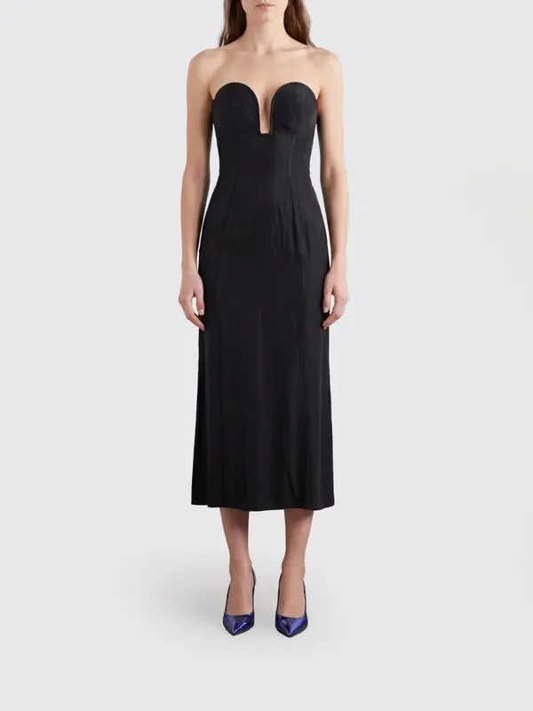 Rabanne Stretch Viscose Midi Dress