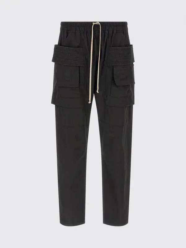 Rick Owens Creatch Cotton Cargo Trousers