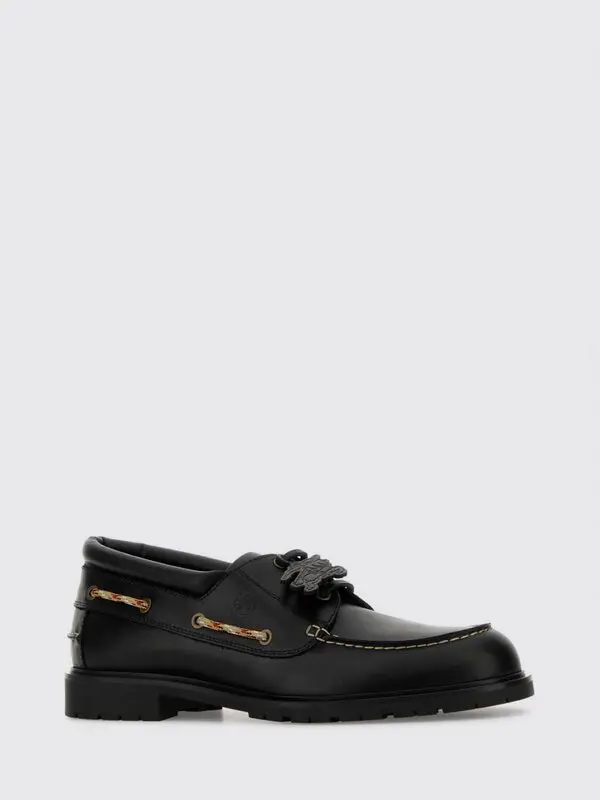 Burberry Leather Loafers With Horsebit Detail
