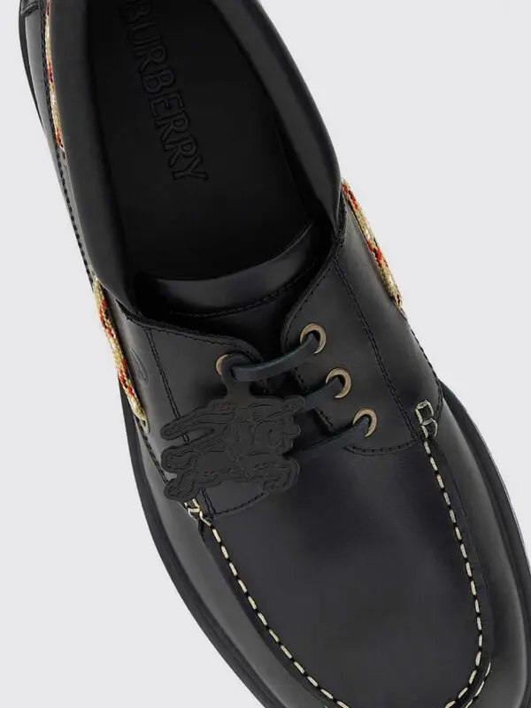 Burberry Leather Loafers With Horsebit Detail