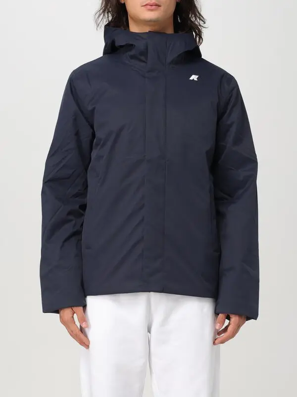 K-WAY Zip-up Hooded Jacket - Blue