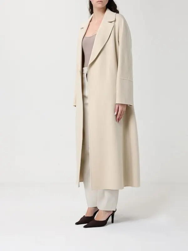 Max Mara Poldo Wool Coat 's - Beige