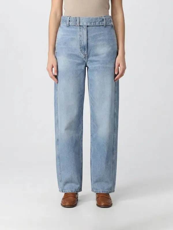 Magda Butrym Denim Wide Leg Jeans