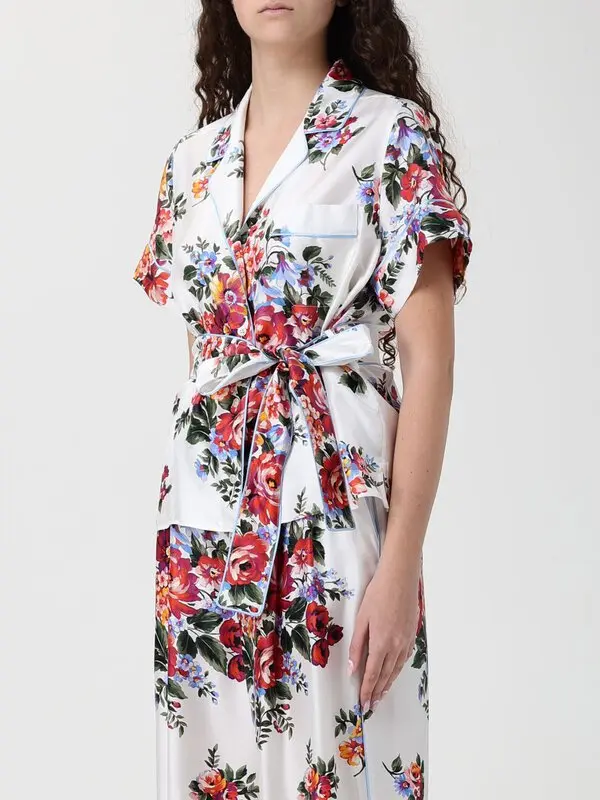 Dolce & Gabbana Floral Silk Shirt
