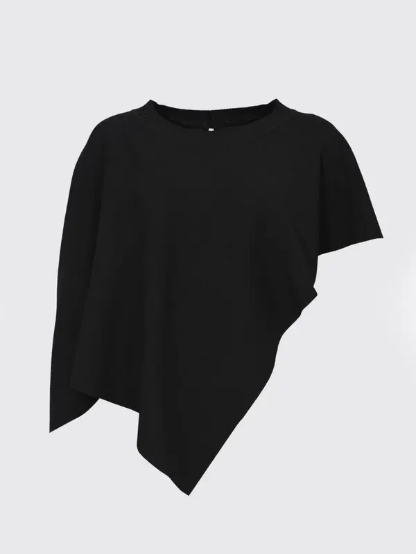 Liviana Conti Asymmetric Viscose Blend Top